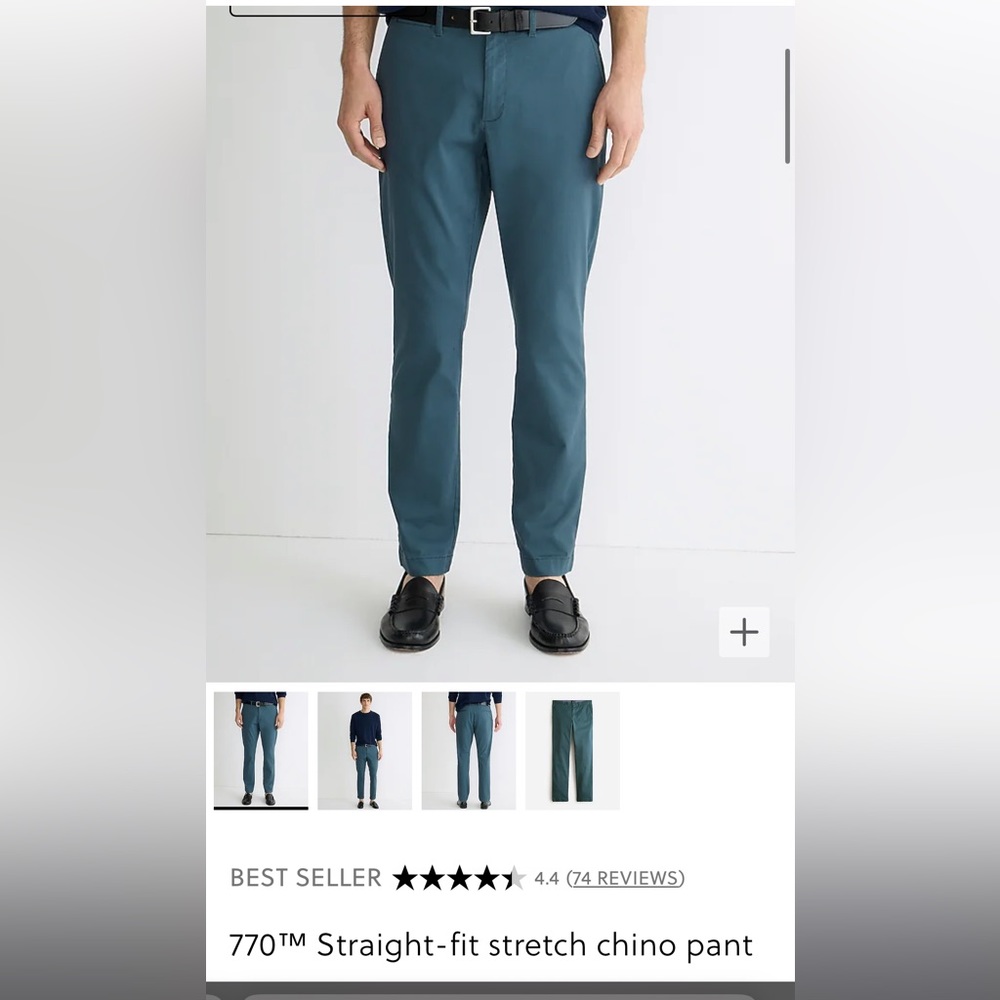 770 Straight-Fit Stretch Chino Pant Bundle - Gem